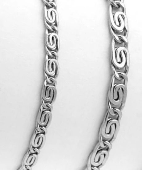 Stainless Necklace – Snail Link Chain – Various Sizes – True Frequency ...